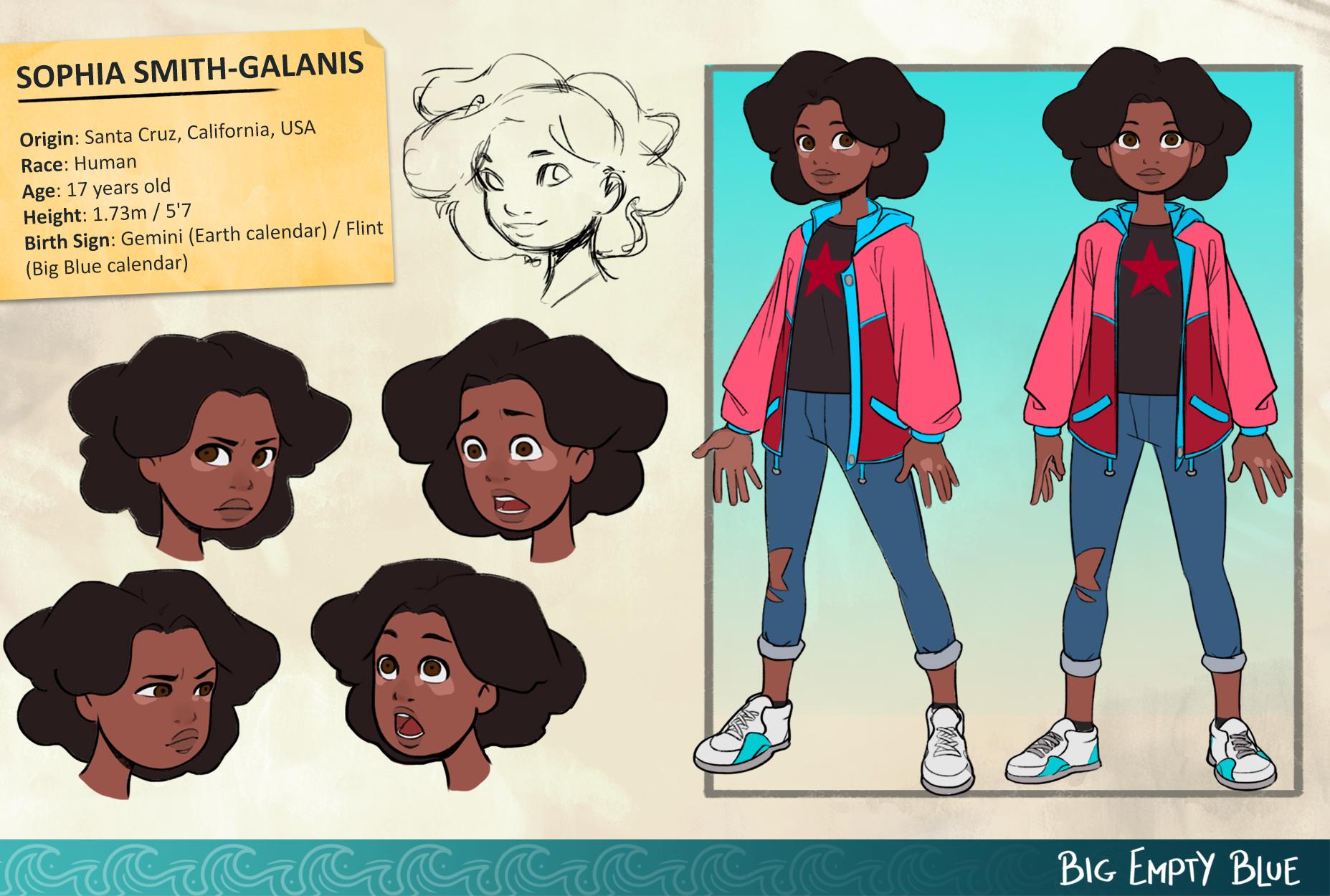 [OC] Sophia Character Sheet! | Scrolller