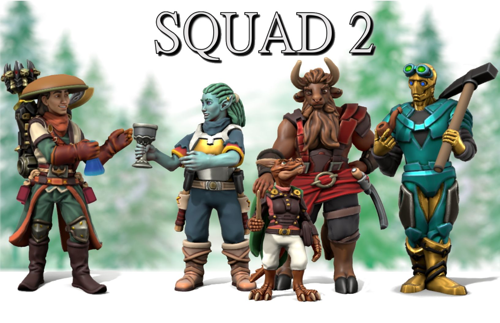[OC] Squad 2 of Gleyma's Keep guard | Scrolller