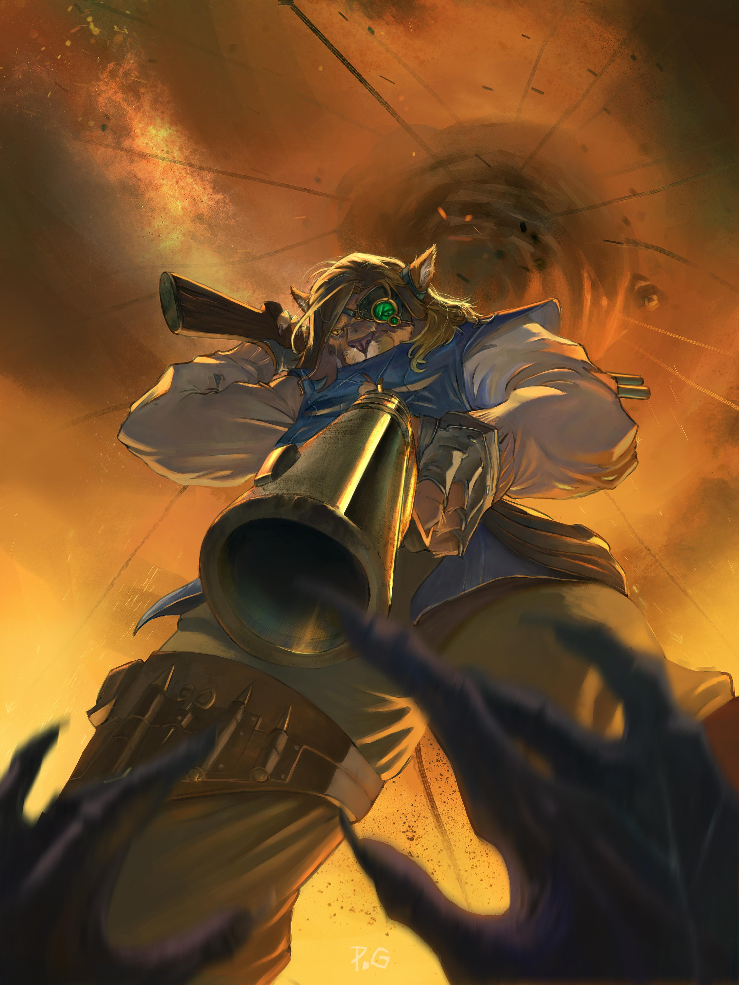 [OC] Tobias "Mustang" Belle, hunting. | Scrolller