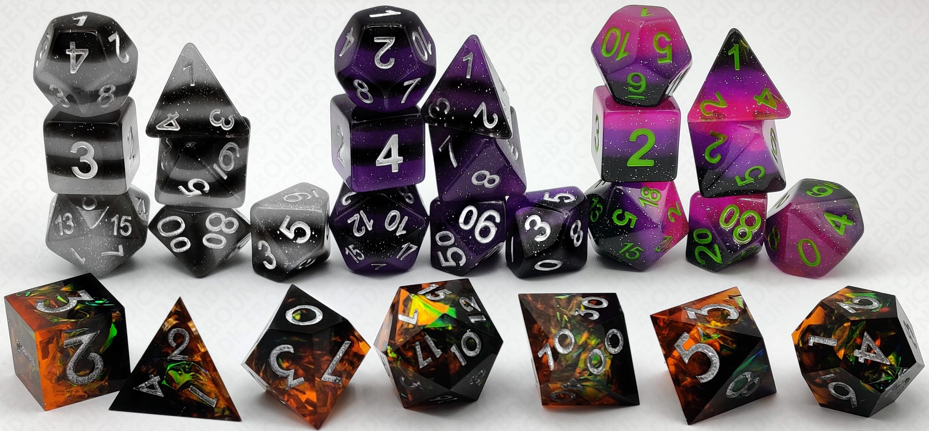 [OC] We made Tim Burton / Halloween inspired dice! | Scrolller