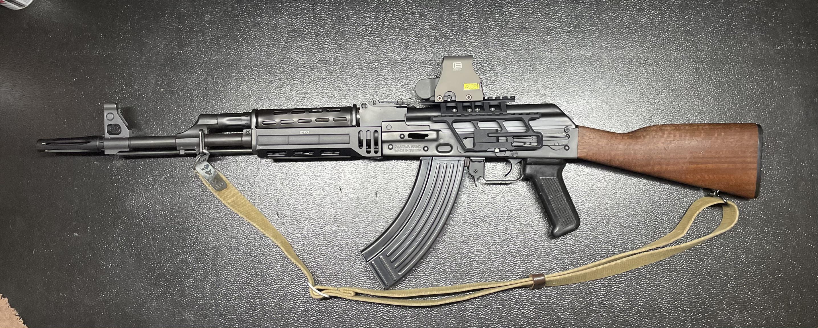 Off to the range with the new optics setup. Hope nothing comes loose! | Scrolller