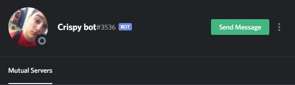 Official Crispy bot in the works Up vote for Crispy!!! | Scrolller