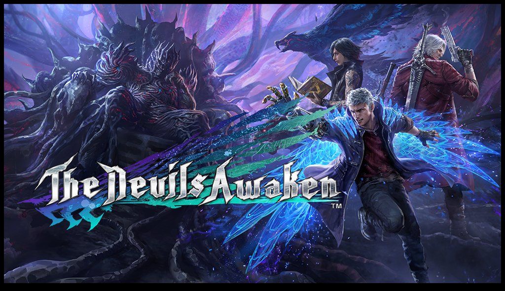 Official "The Devils Awaken" Card Set Art, featuring Nero, V, and Urizen for the first time in ...
