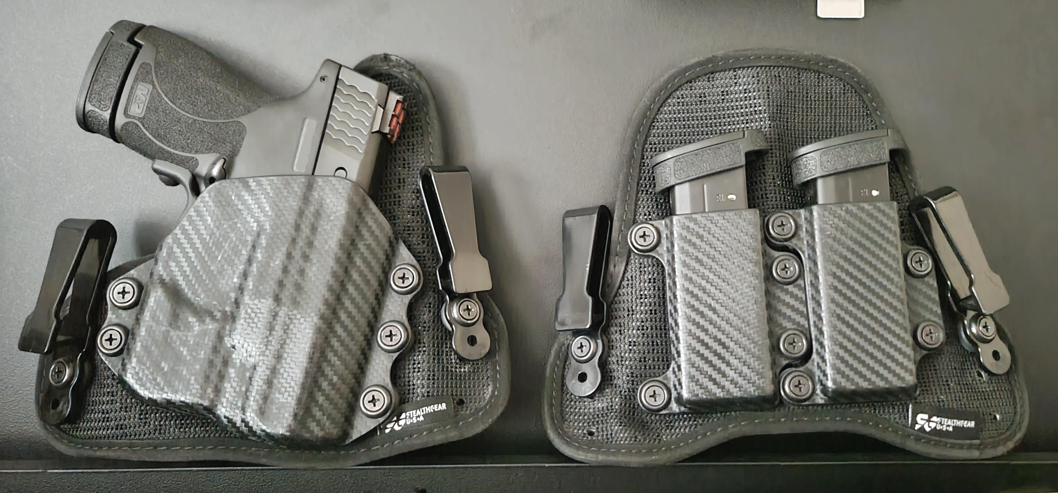 Officially my EDC. Smith & Wesson Shield Plus Performance Center with Crimson Trace Green Laser ...