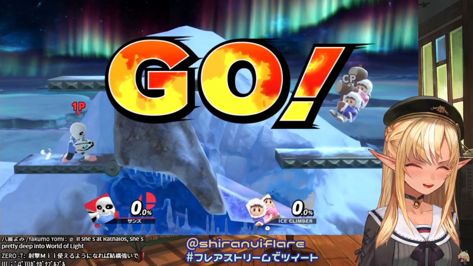 Oh, Flare's streaming Smash Bros? I wonder what compelled her to do tha... Ah. I see. | Scrolller