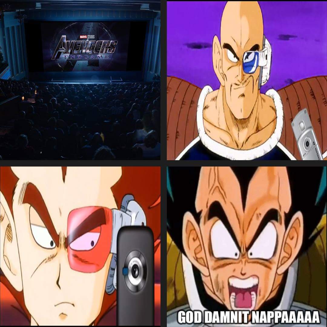 Oh God damnit Nappa! | Scrolller