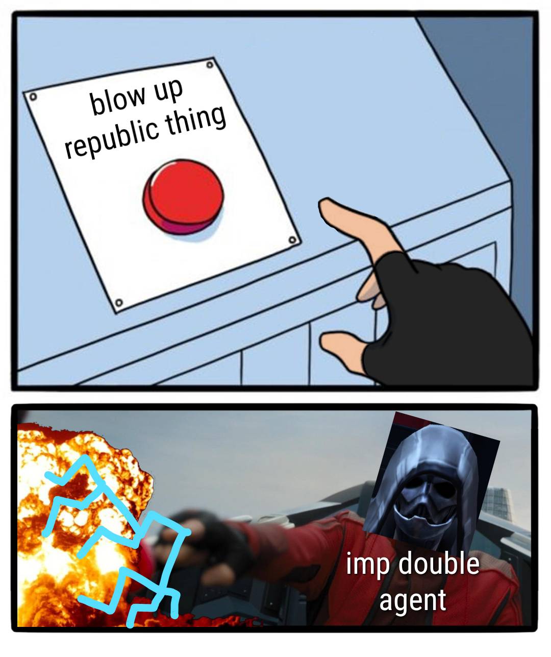 OH No tHe buTtoN eXpLodED | Scrolller