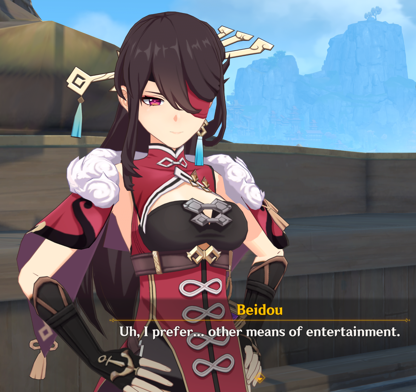 Oh, really Beidou? ( ͡° ͜ʖ ͡°) | Scrolller