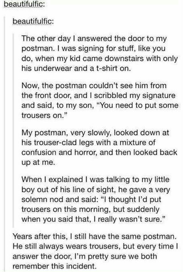 Oh, yes, wait a minute Mr. Postman | Scrolller