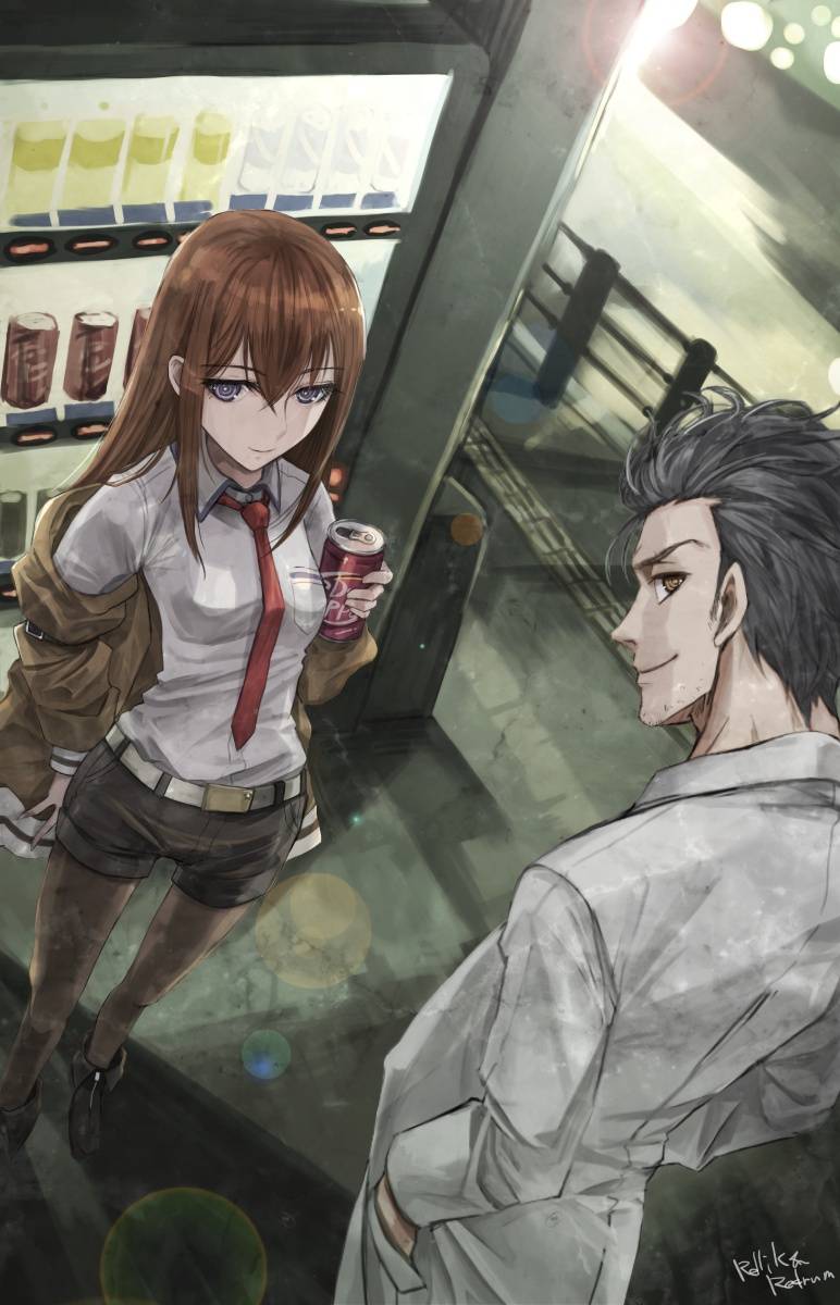 Okabe & Kurisu by @RELLIK_REDRUM | Scrolller