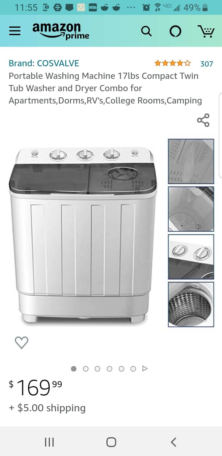 Okay, getting crazy, anyone utilized a tiny washer/dryer? | Scrolller