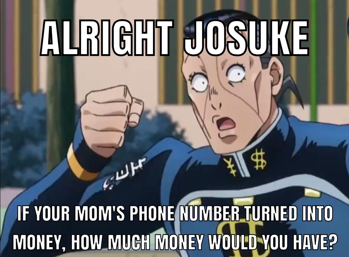 Okuyasu is a cleaver fella | Scrolller