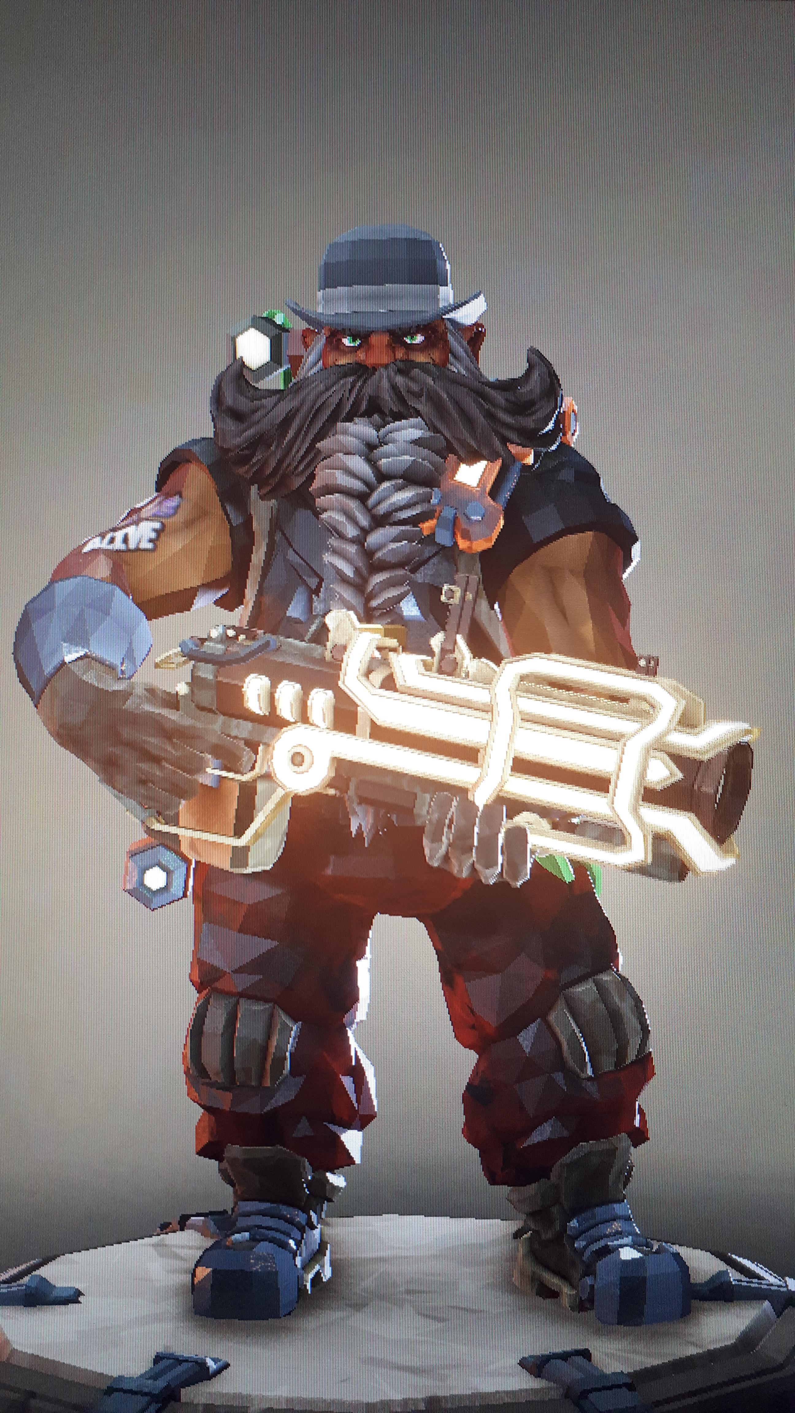 Old Steampunk Roughneck | Scrolller