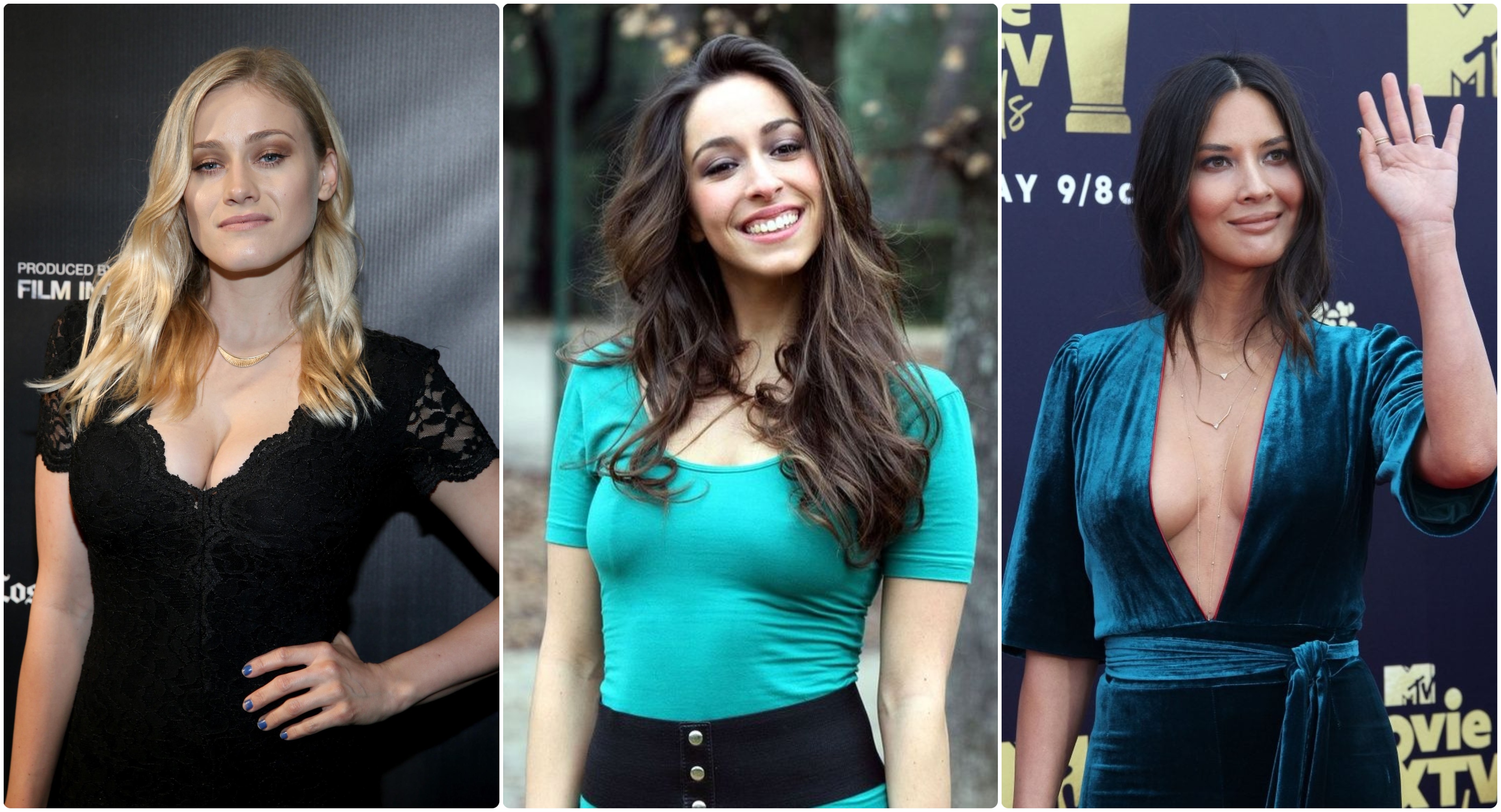 Olivia Taylor Dudley vs Oona Chaplin vs Olivia Munn | Scrolller
