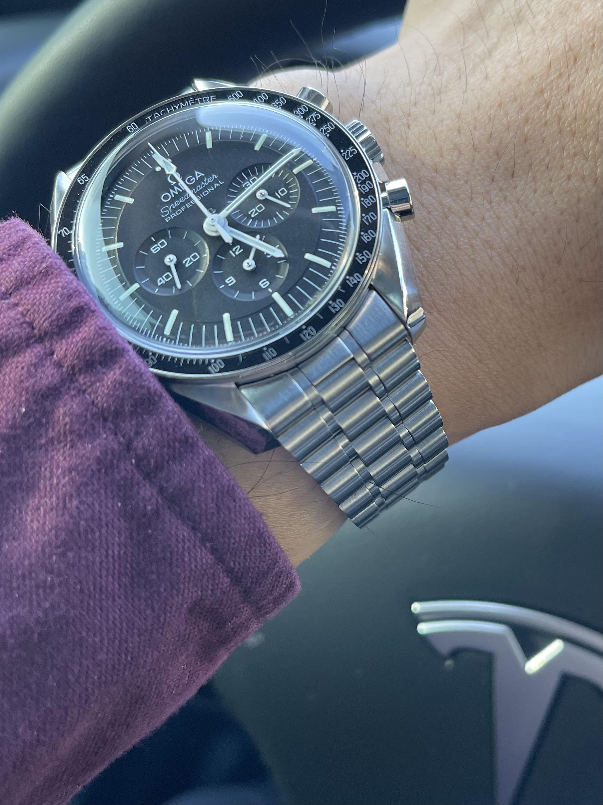 [OMEGA] My first luxury watch and newest acquisition: Omega Speedmaster 3861 Hesalite | Scrolller