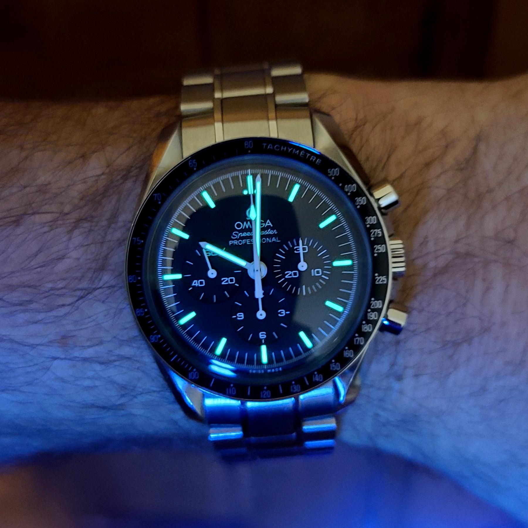 [Omega Speedmaster Moonwatch] Lumed up on a Speedy Tuesday | Scrolller