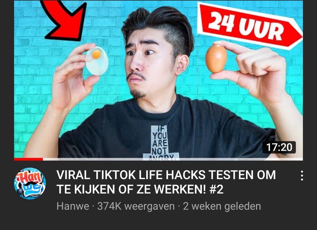 Omg eindelijk heeft Hanwe zijn mond NIET open! | Scrolller