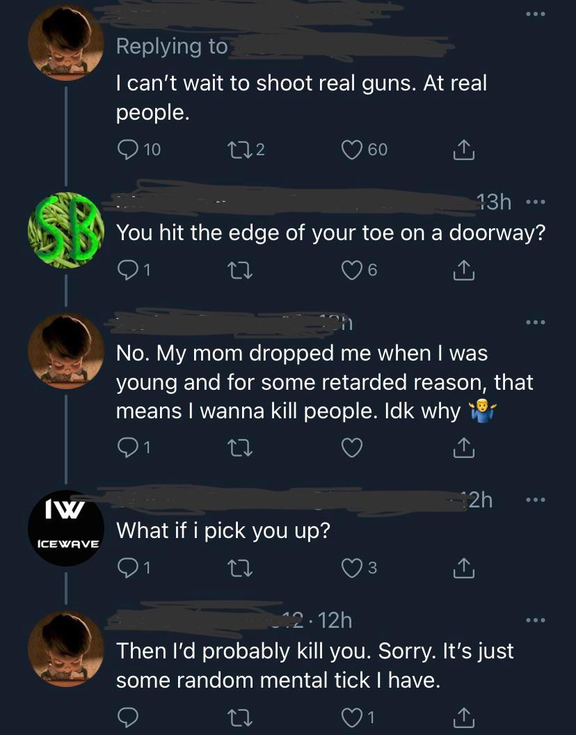 Omg your soooo cool and edgy | Scrolller