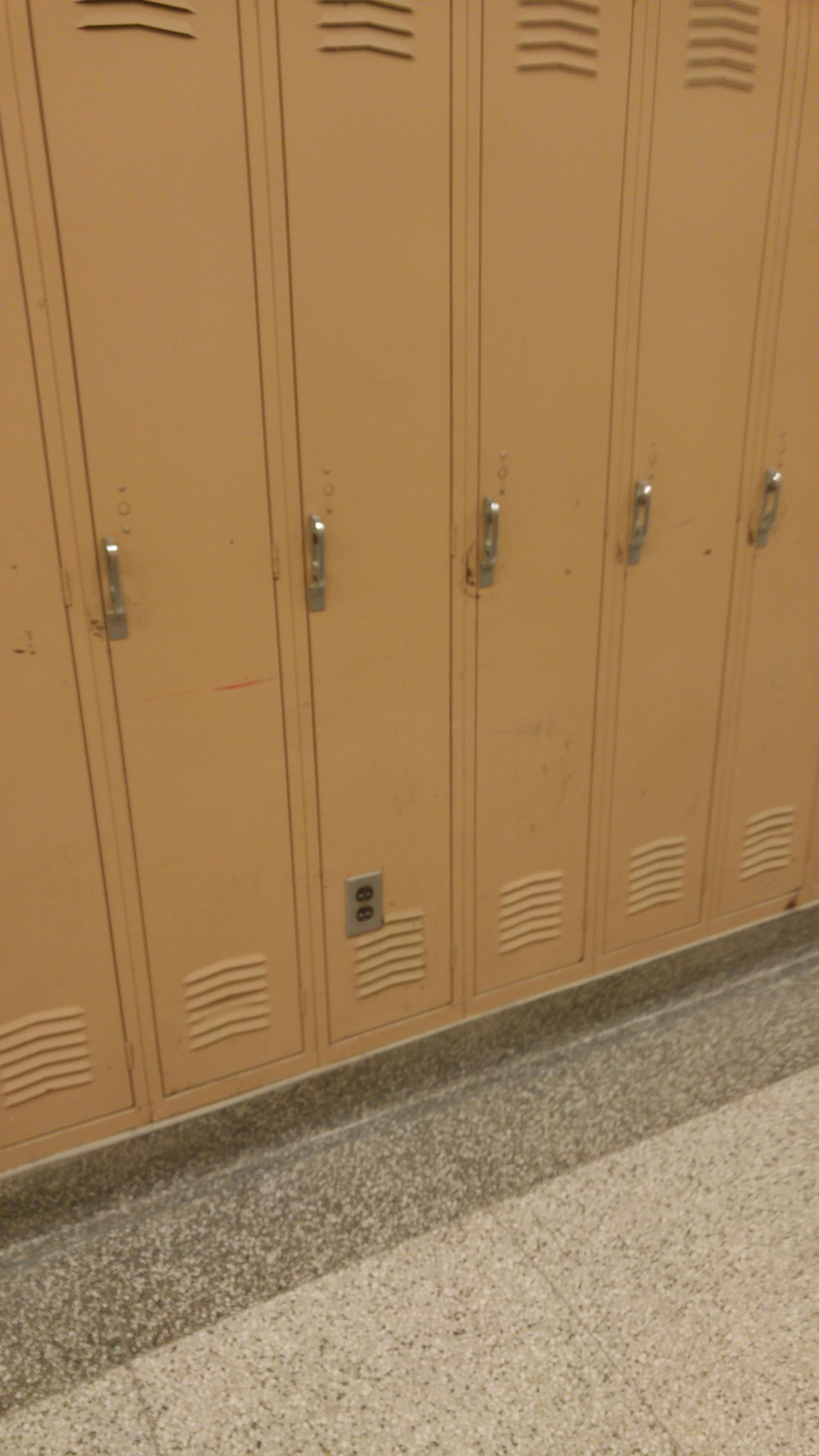 On a locker | Scrolller