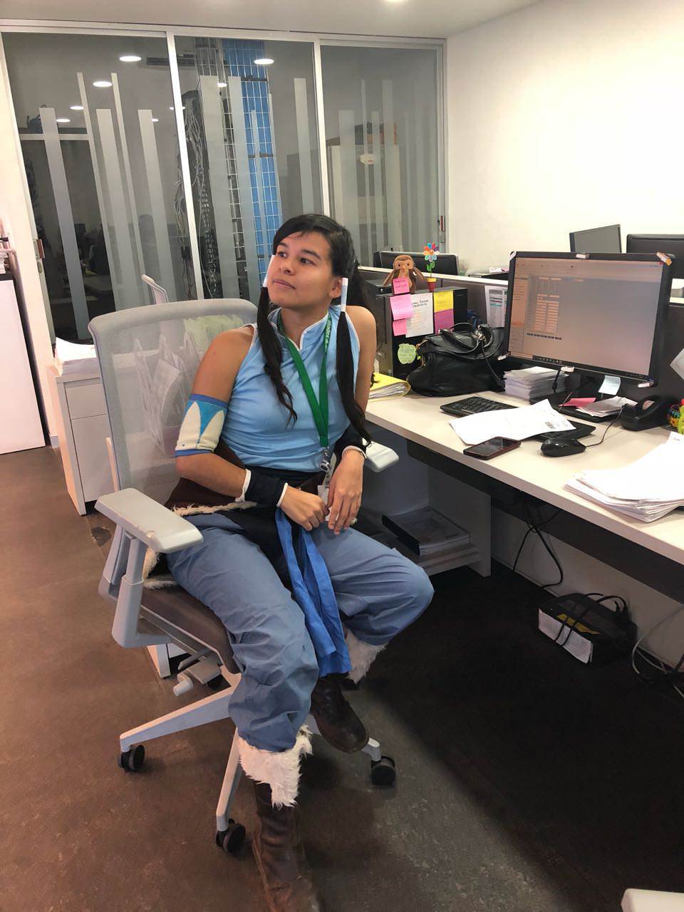 On December my company decided to make a "bring your child to work" day ...