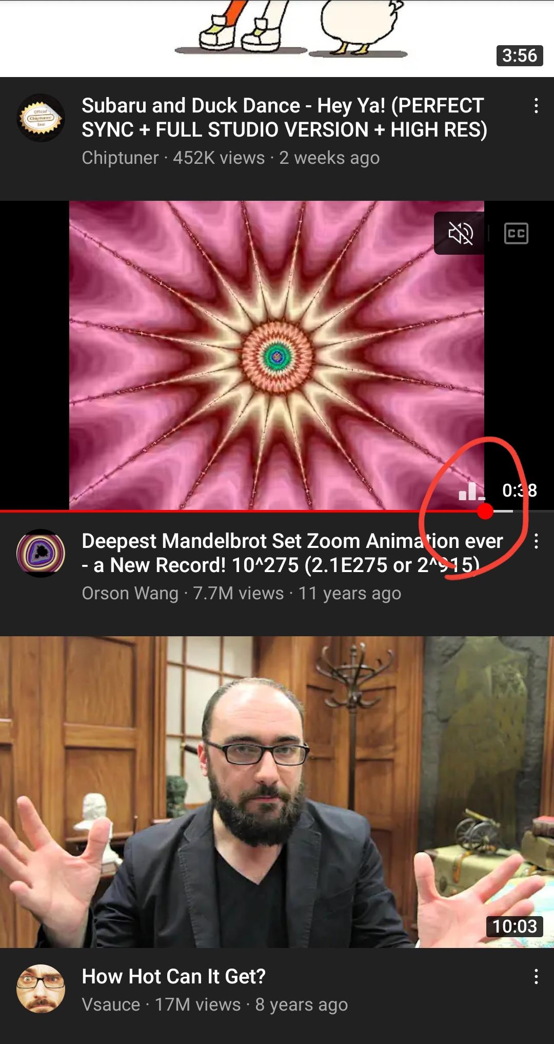 On mobile, you can now fast forward on a video without selecting it to watch | Scrolller