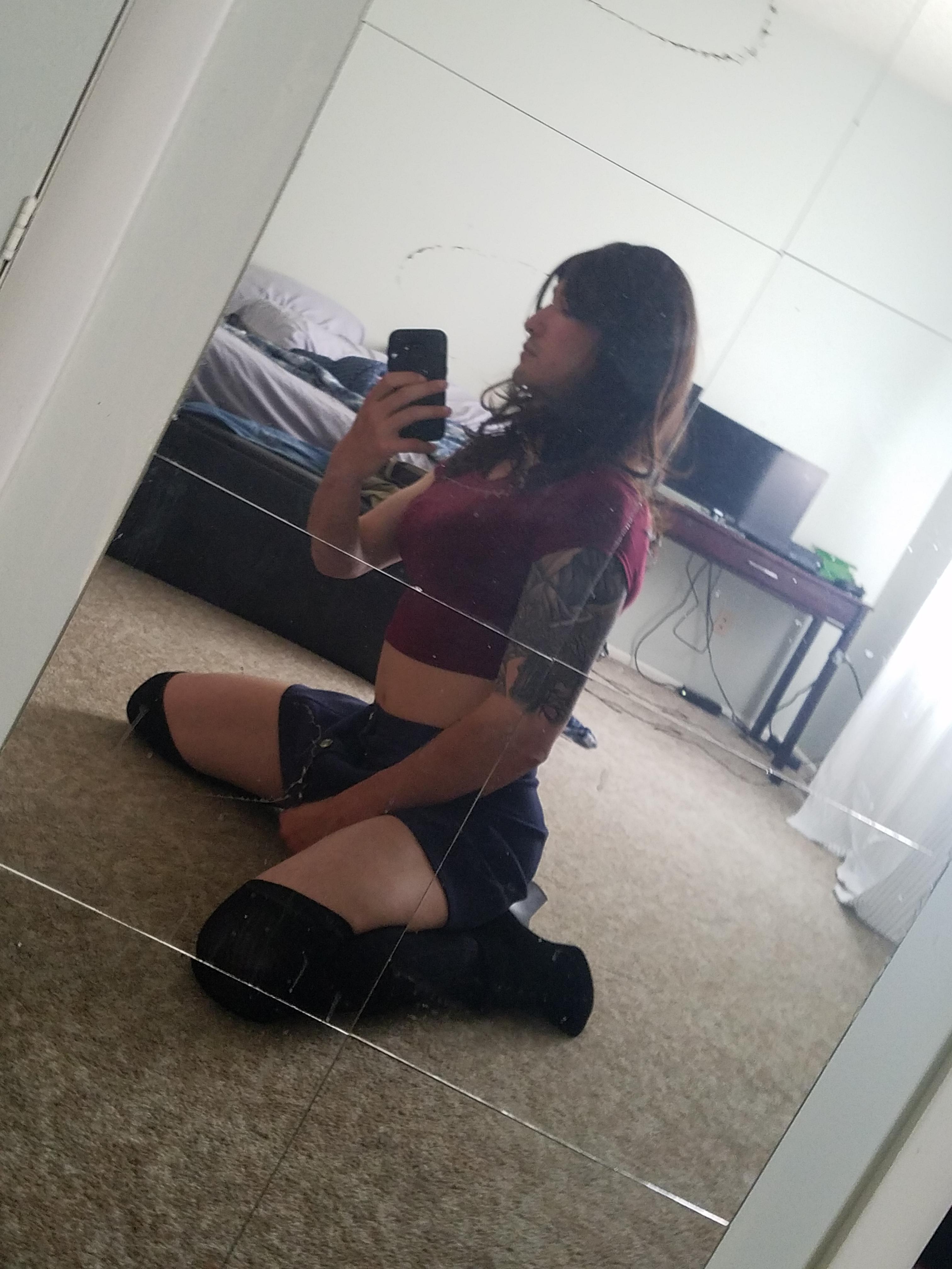 On my knees where I belong. | Scrolller