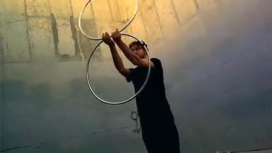 One guy - Two hoops (/r/gifs) | Scrolller