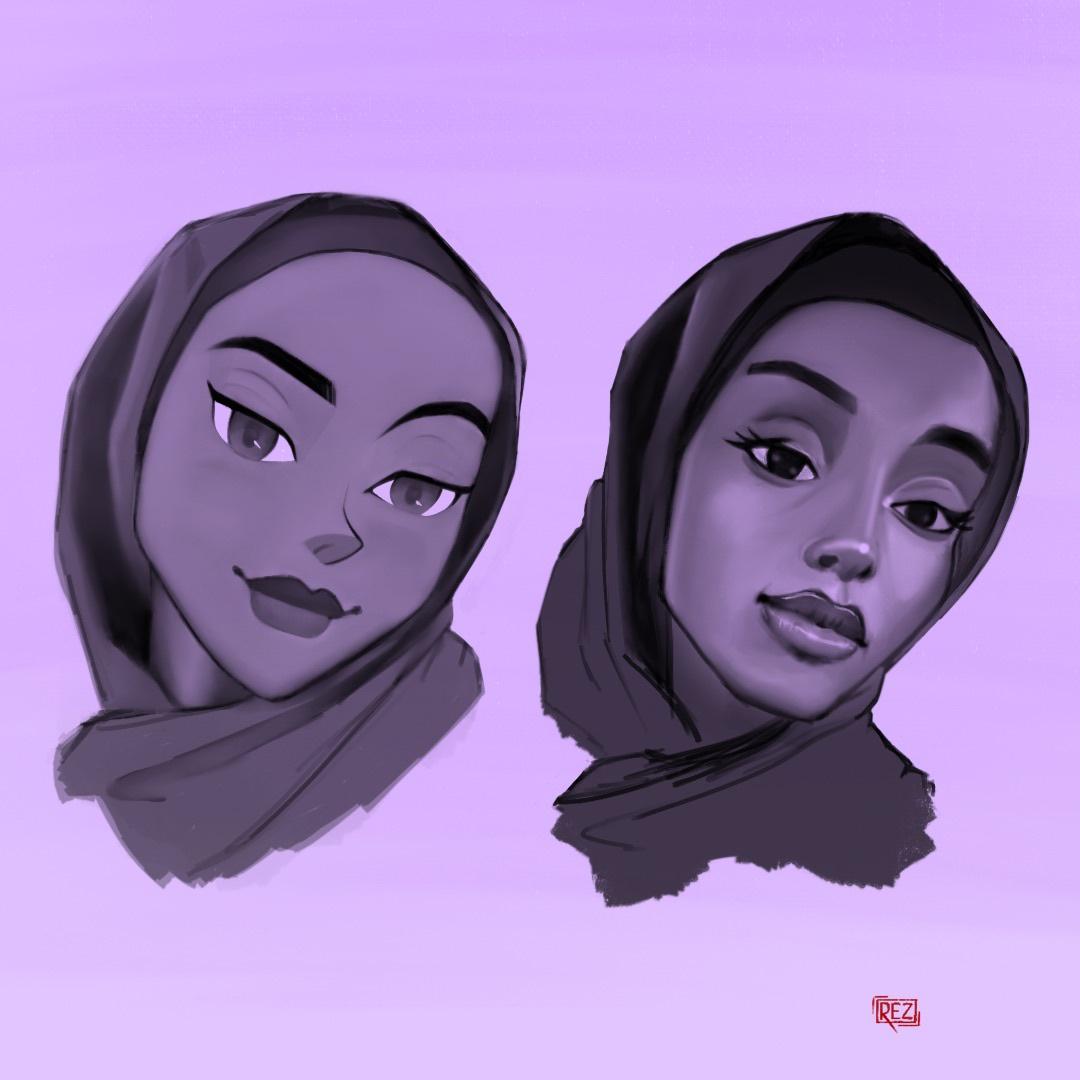 One Head, Two Styles | Scrolller