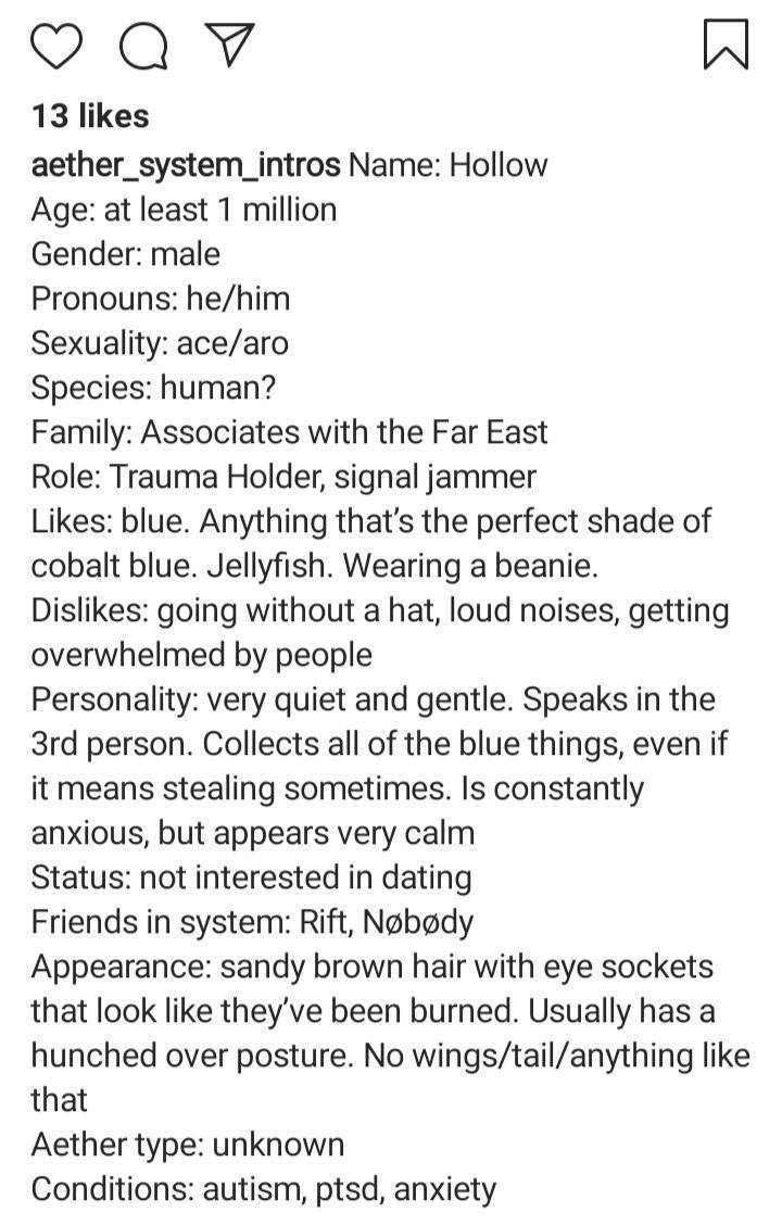 One of my favorite Aether bios | Scrolller