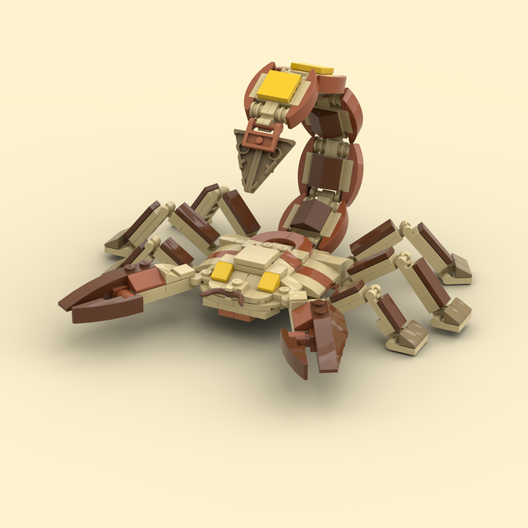 One of my first MOCs: Desert scorpion! | Scrolller