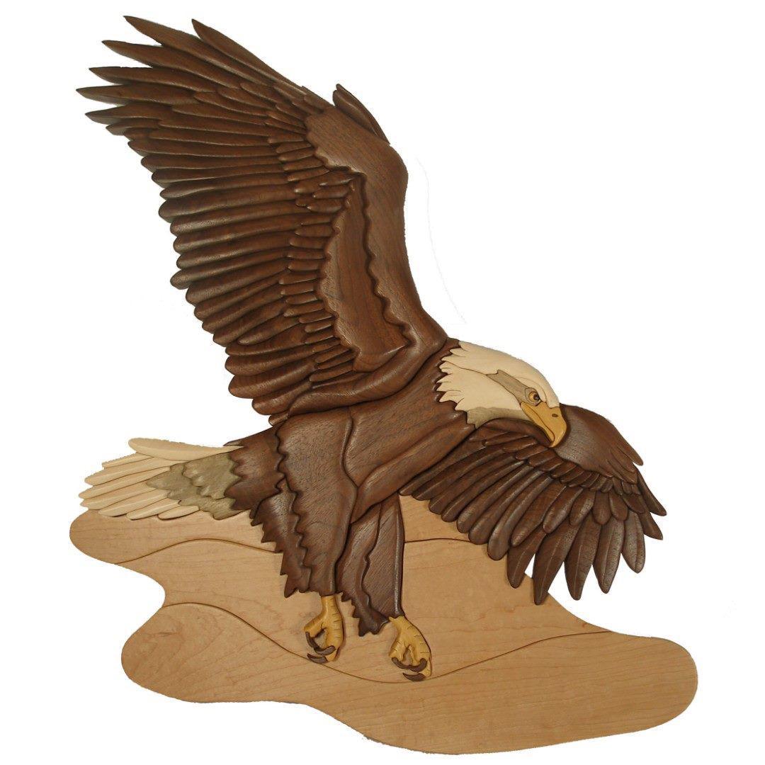 One of my many eagle Intarsia patterns! | Scrolller