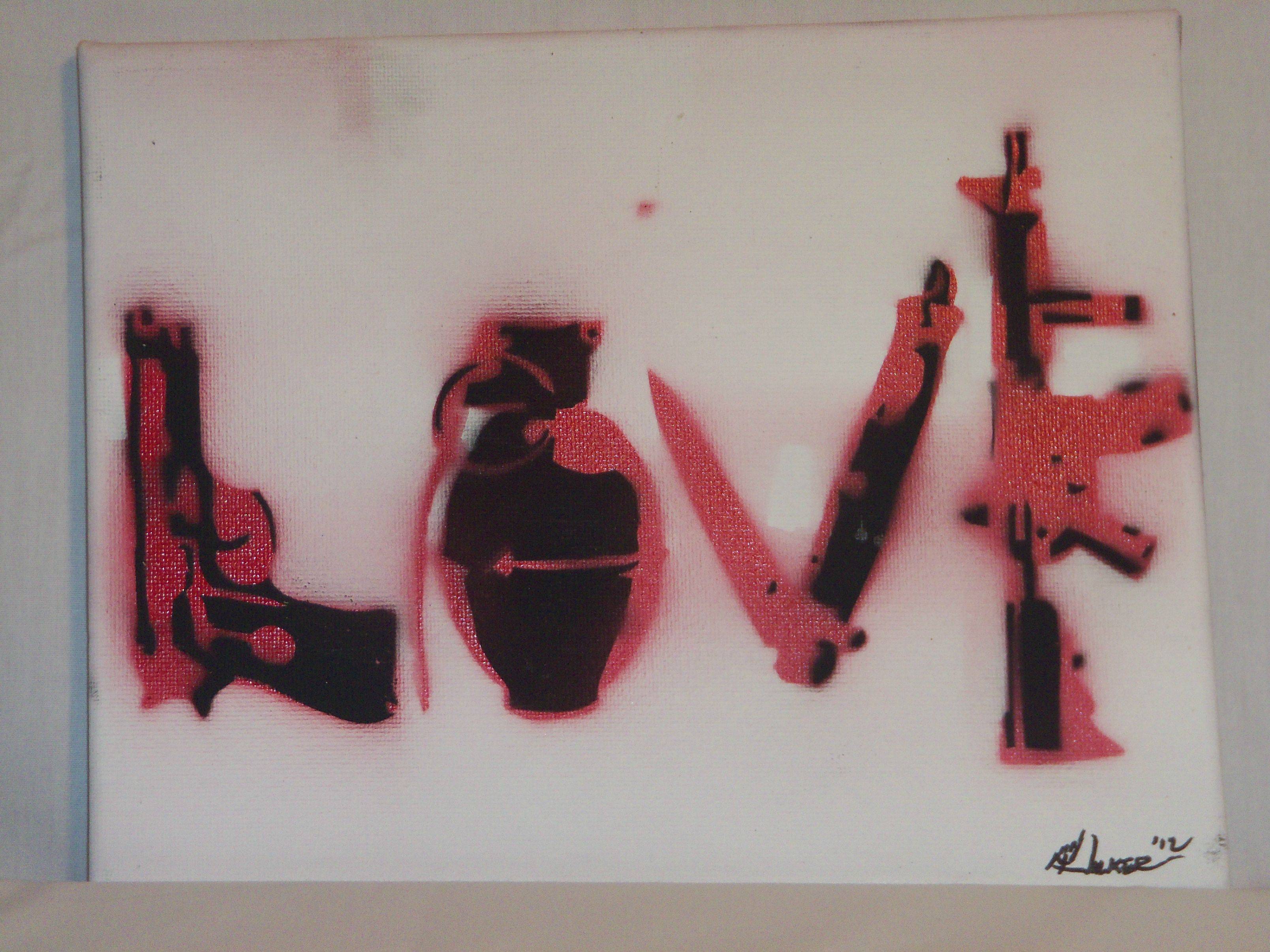 One of the first stencils I did. | Scrolller