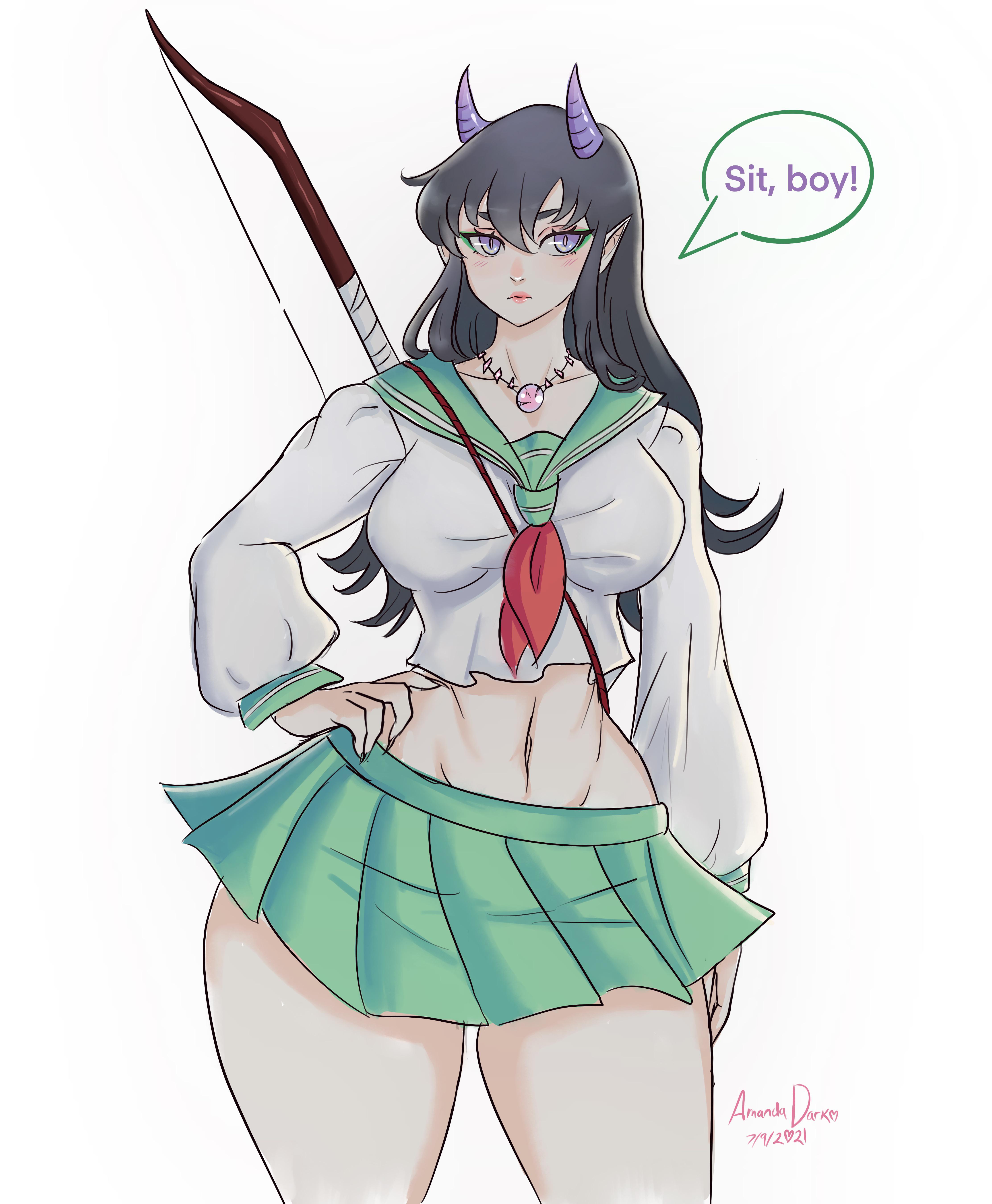 Oni Kagome (Amanda Darko) [Inuyasha] | Scrolller