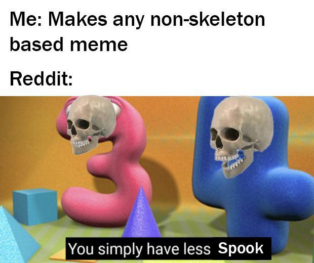 Only bones | Scrolller