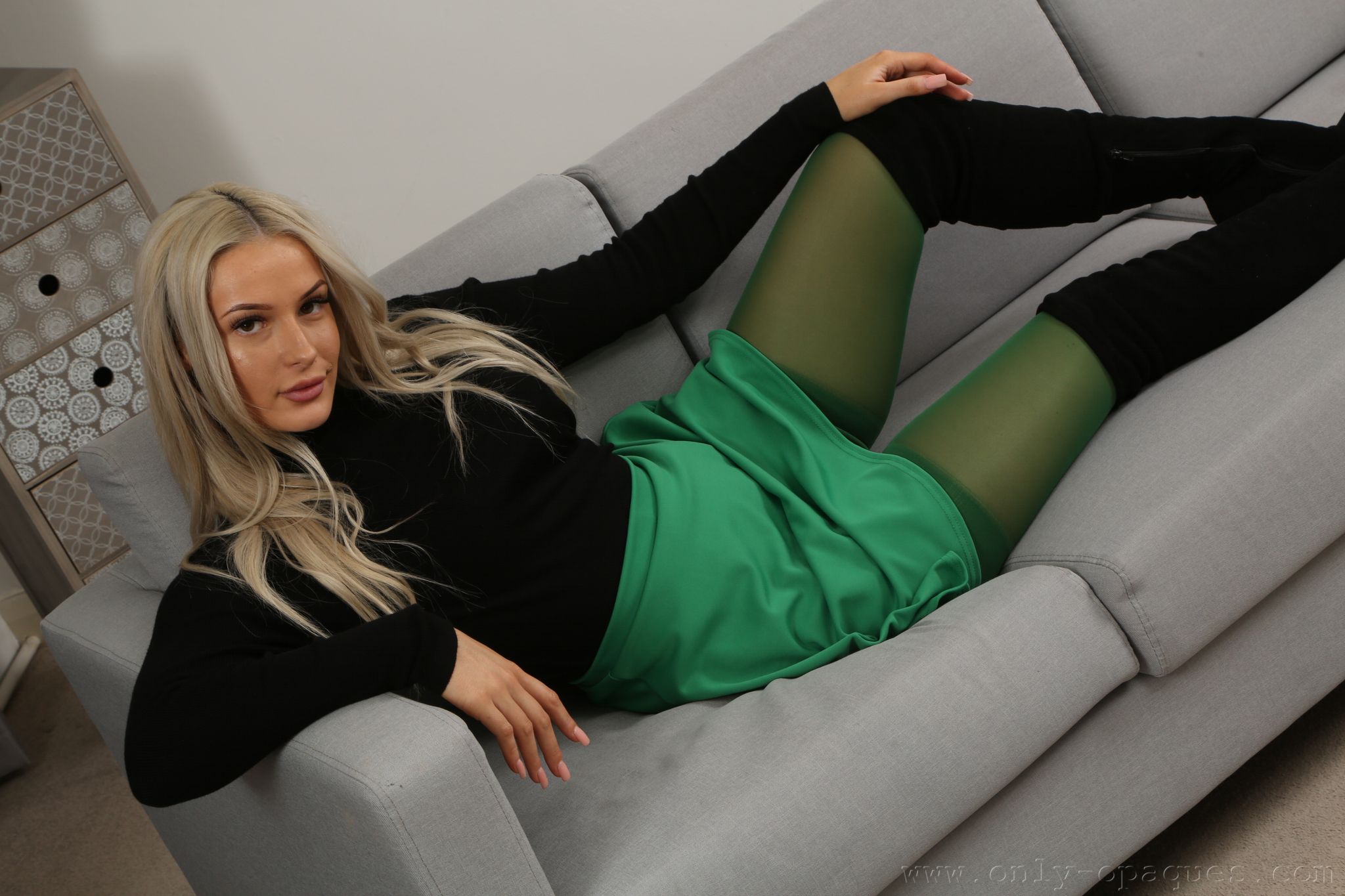 Only-Opaques Paige F in boots and stockings | Scrolller