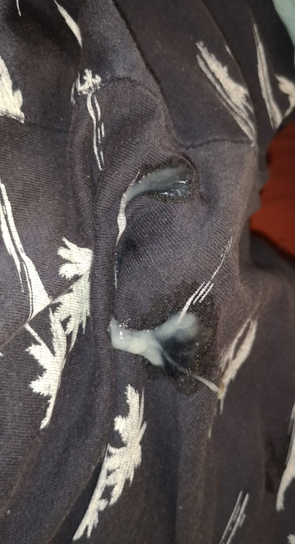 Oops I accidentally drop some semen onto my pyjama pants 🤫🤫 | Scrolller