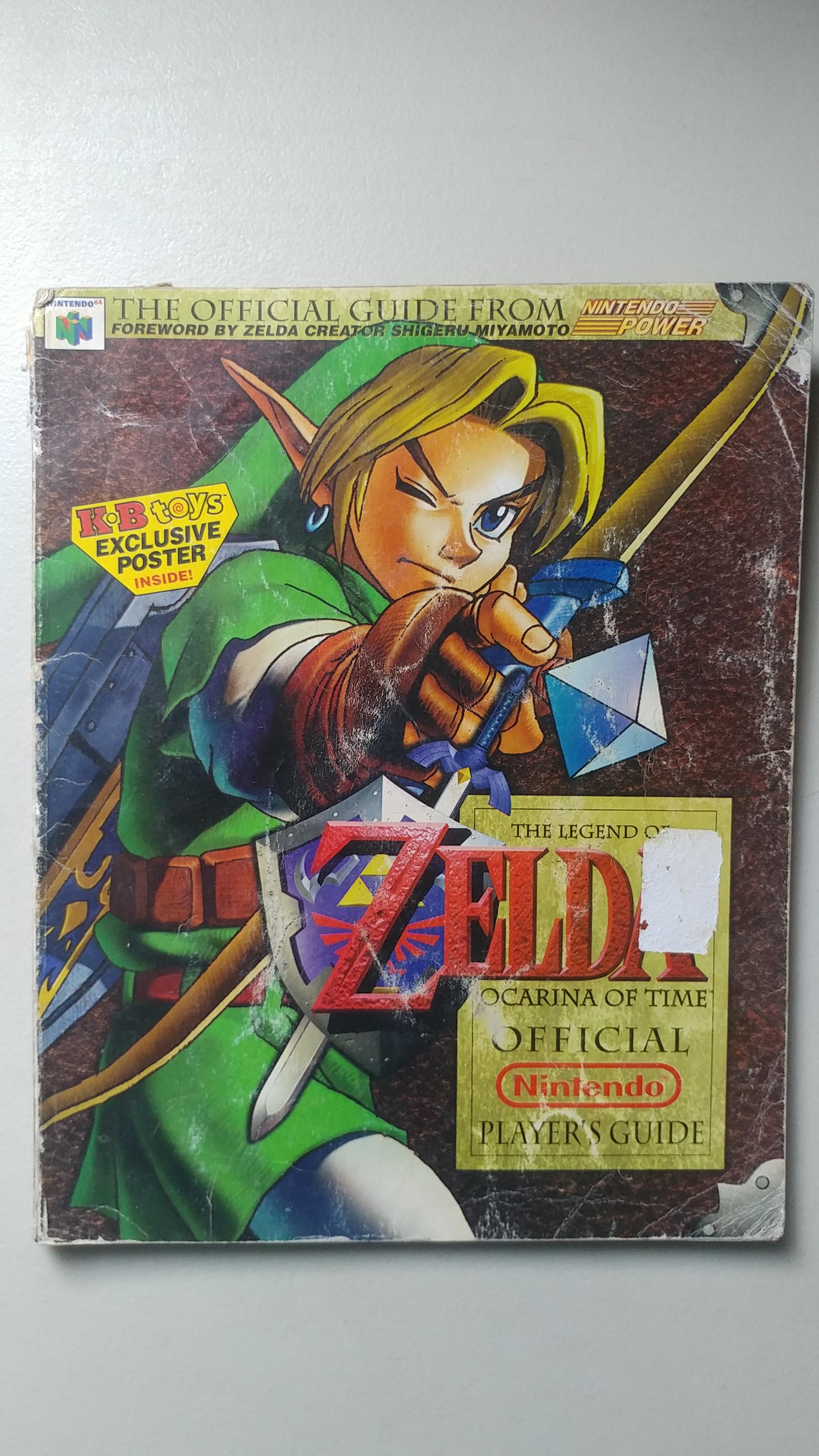 [OoT] Came across some ancient knowledge while doing cleaning. (Yes, water temple made my buy it ...