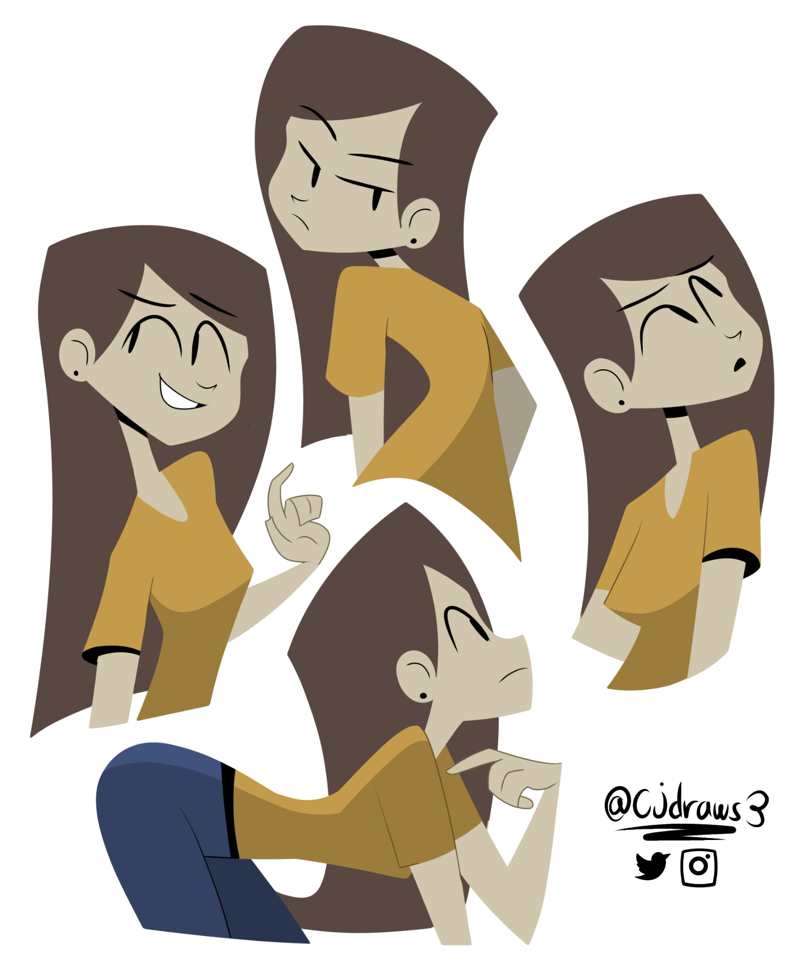 Orange gal redesign | Scrolller