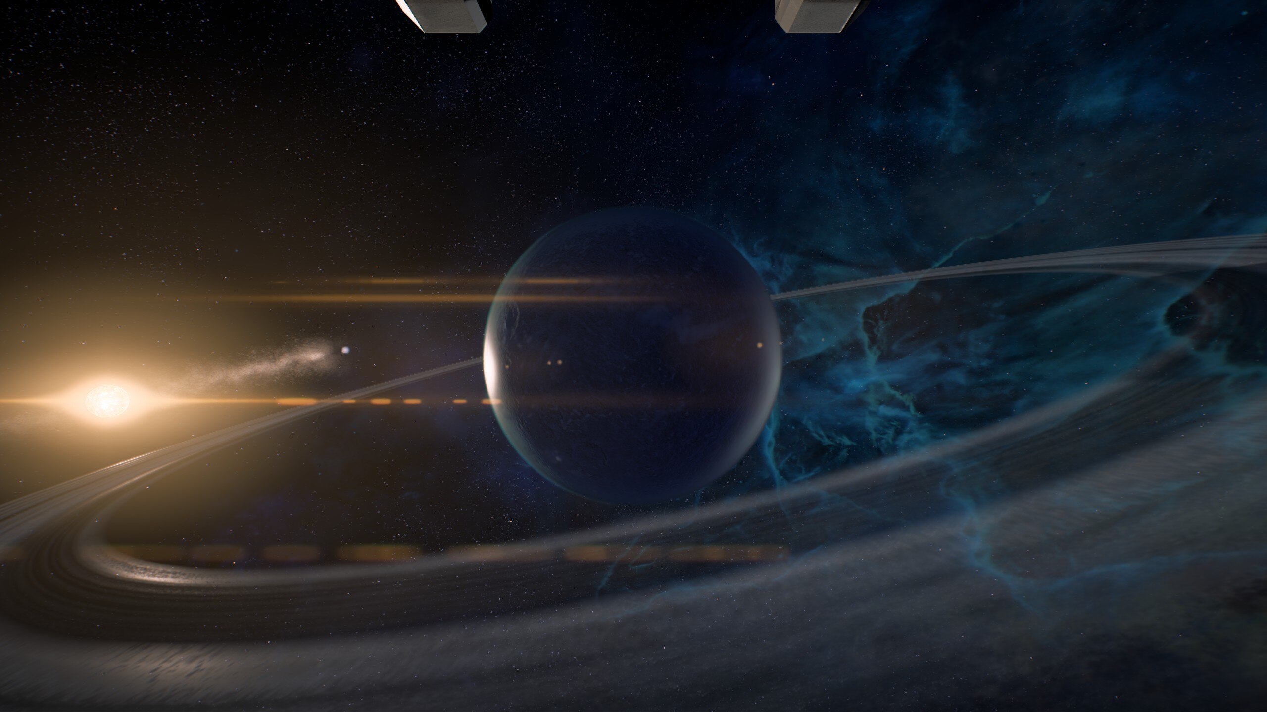 Orbiting Voeld (Mass Effect Andromeda) [2560x1440] [OC] | Scrolller
