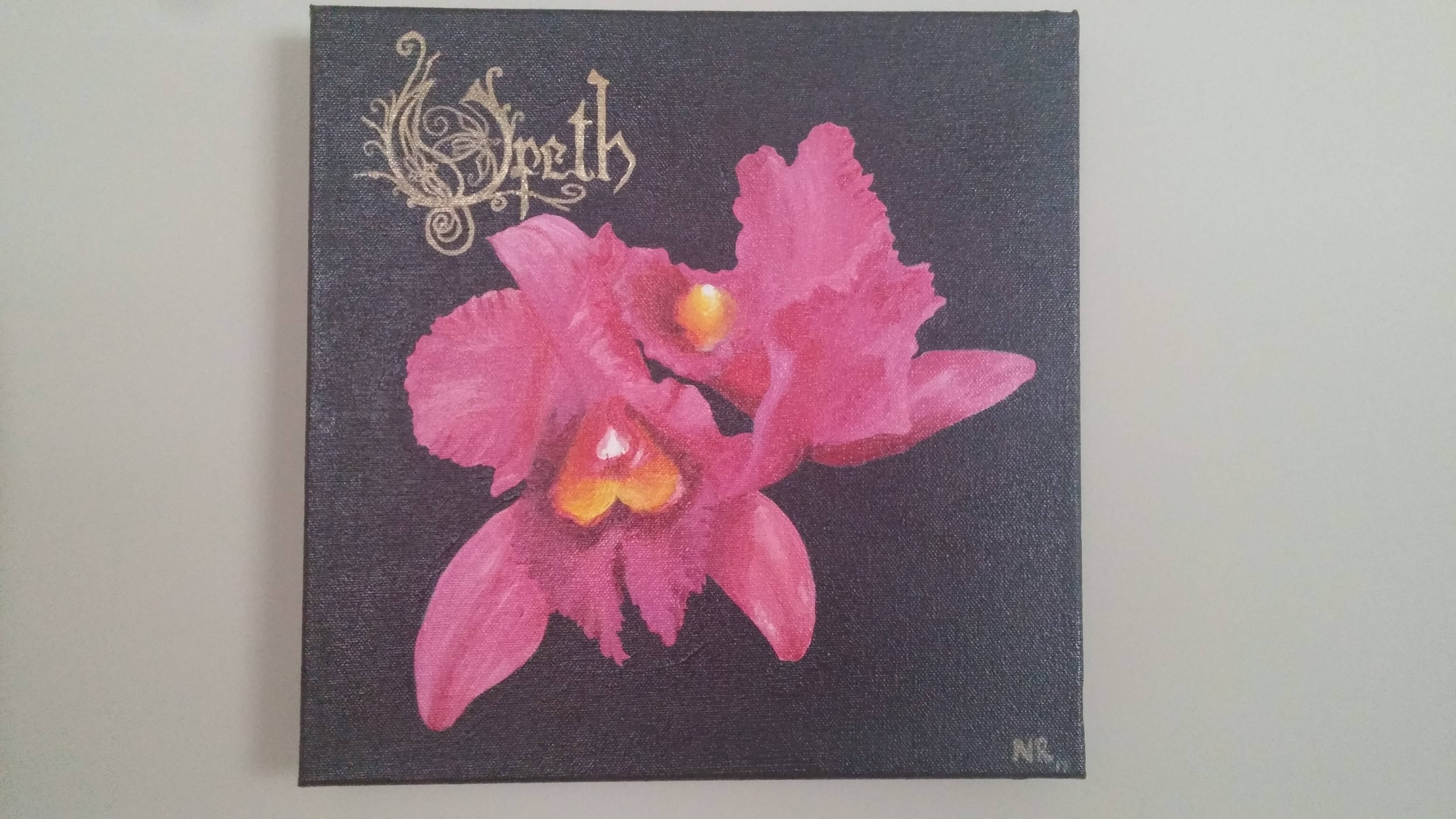 Orchid album cover painted by my girlfriend | Scrolller