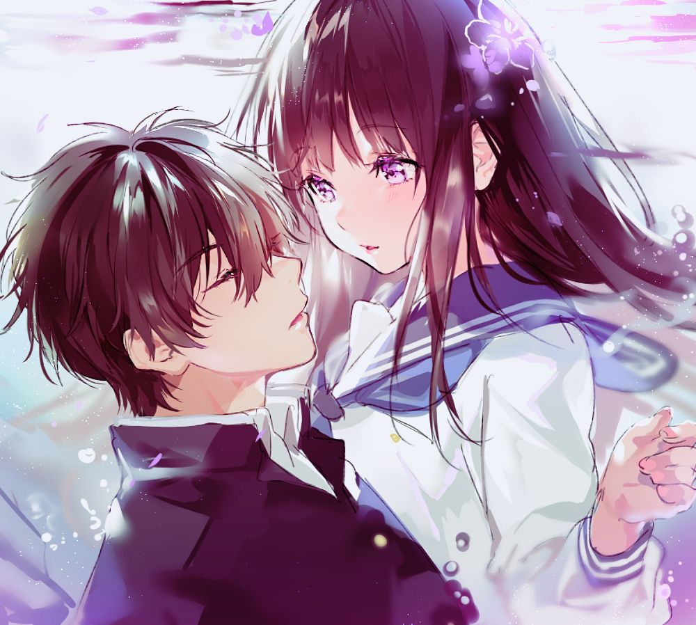 Oreki & Chitanda (by mery) | Scrolller
