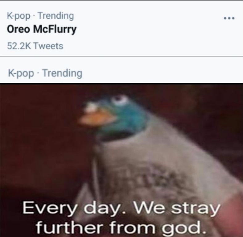 oreo mcflurry i stan | Scrolller