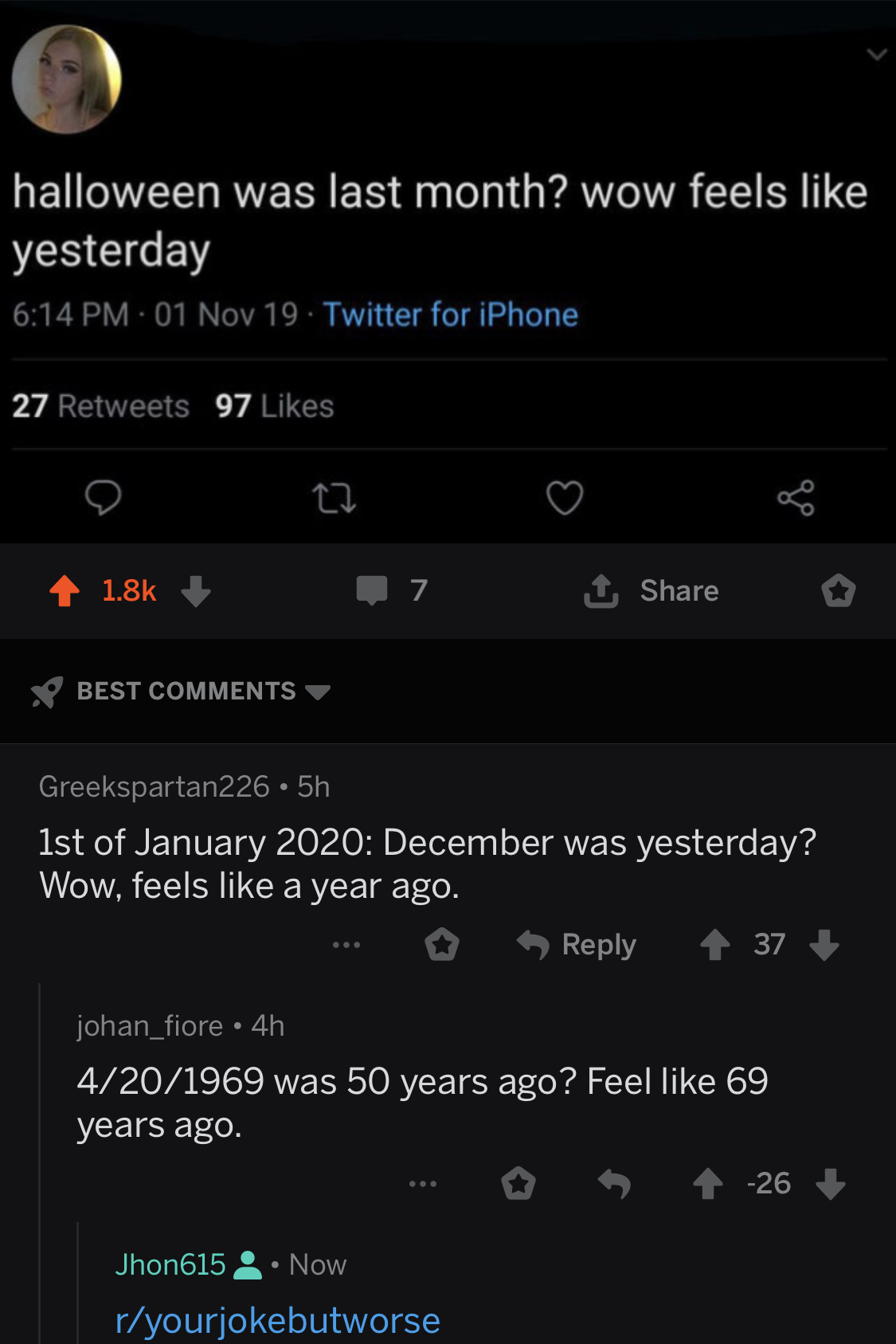 Original post for context | Scrolller