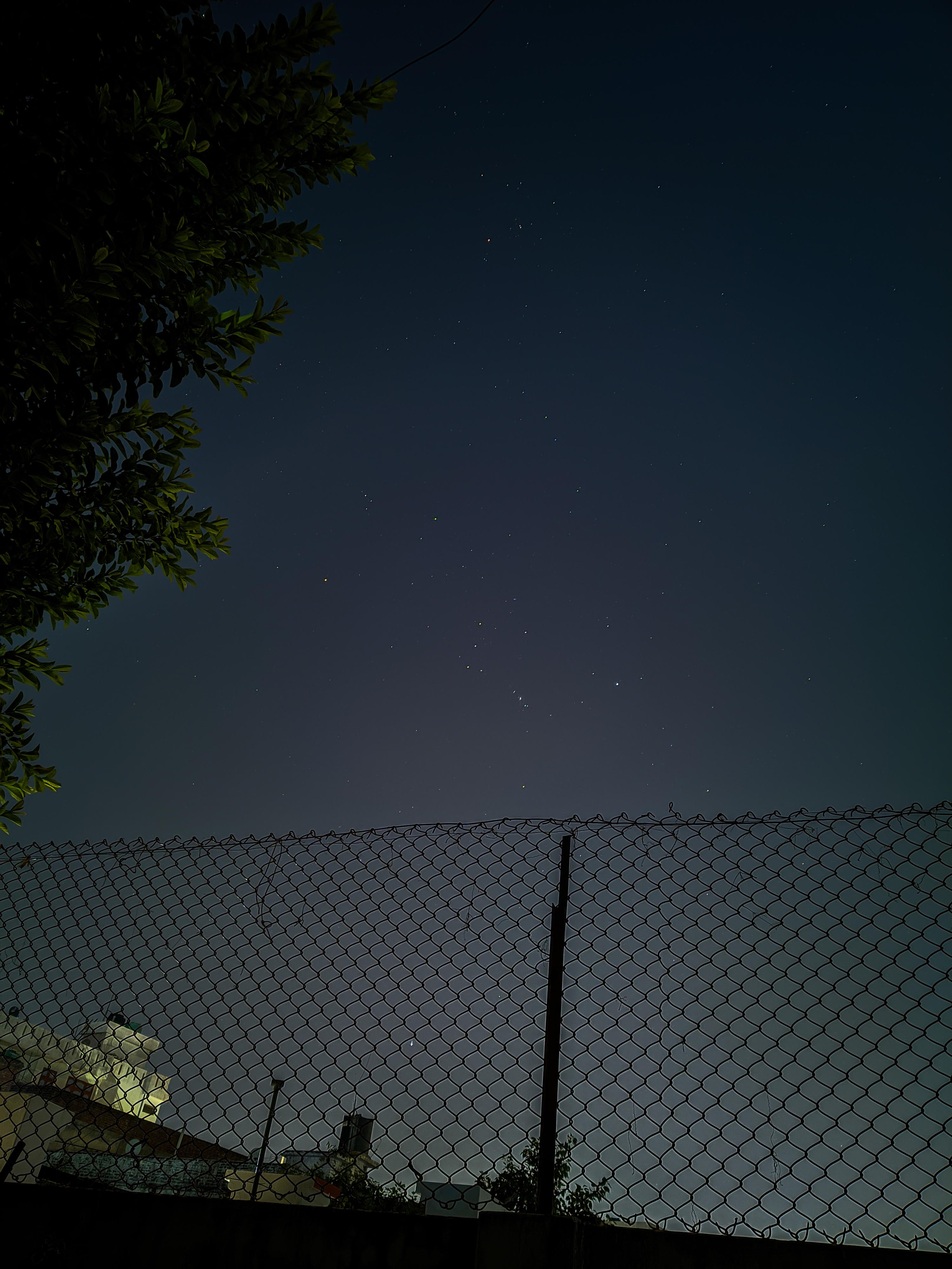 Orion constellation in the night sky | Scrolller