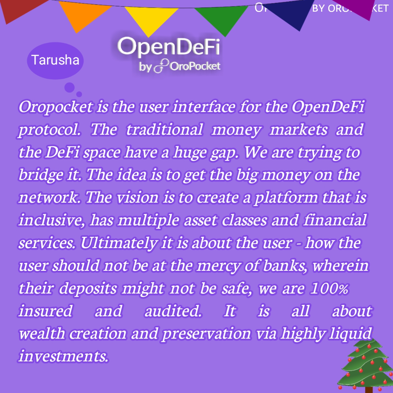 Oropocket is the user interface for the OpenDeFi protocol. Save and secured | Scrolller