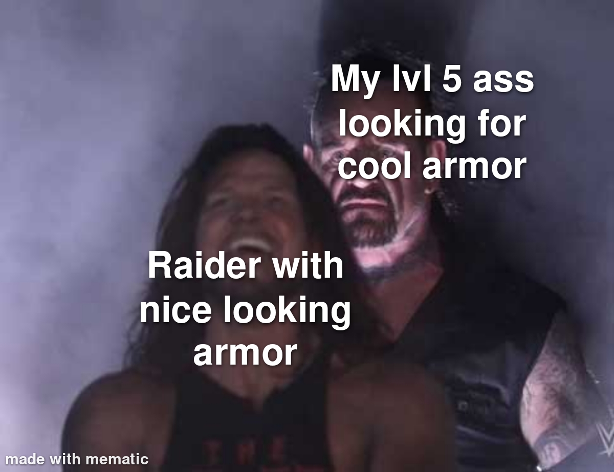 Our characters must be the stuff of nightmares for raiders | Scrolller