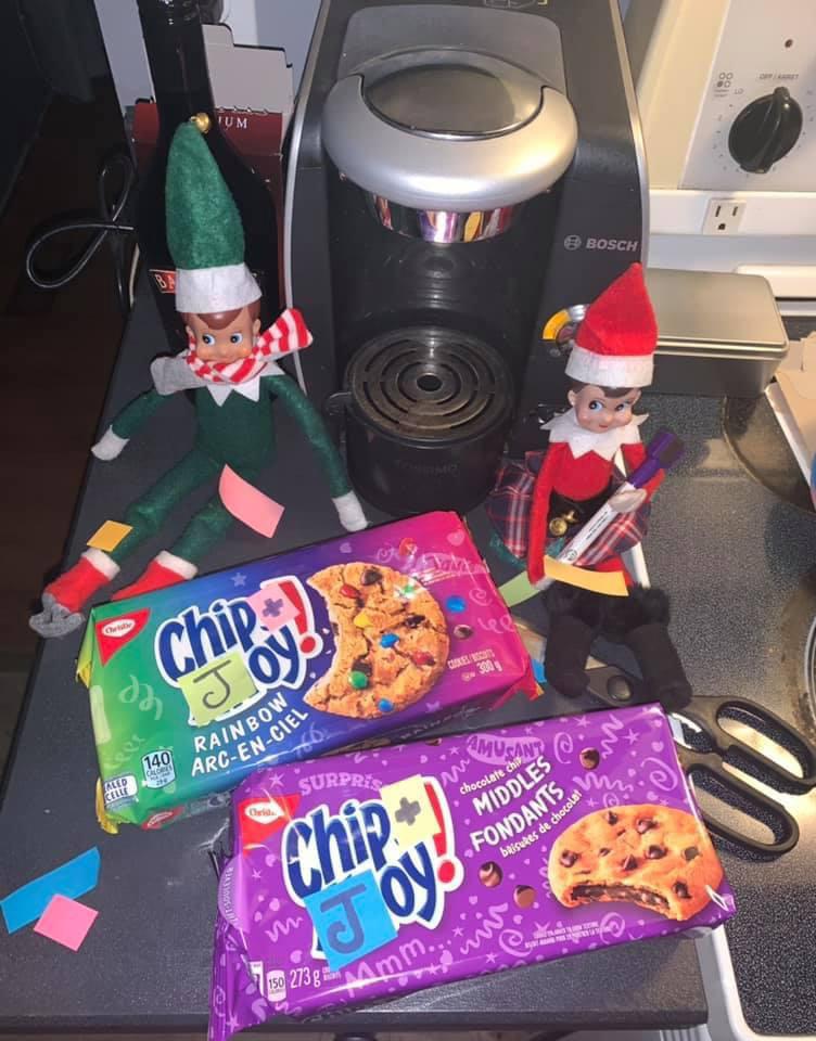 Our elves Chip and Joy wanted to change the name of these chips ahoy cookies! | Scrolller