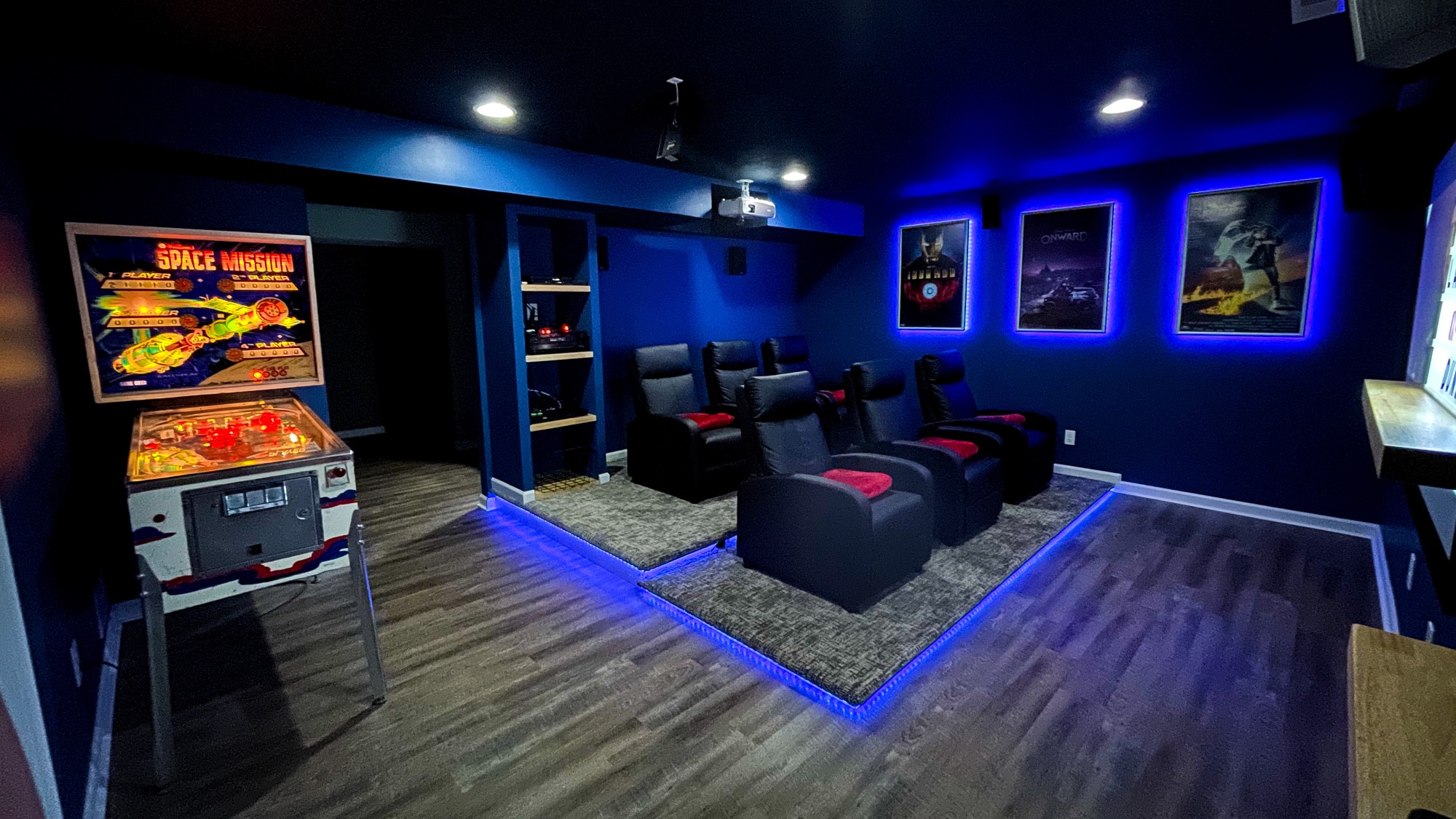 Our newly finished basement home theater | Scrolller