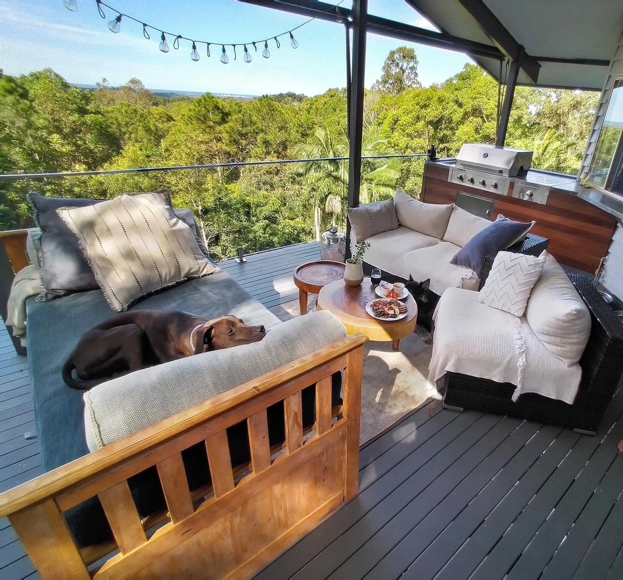 Our rear deck in this Queensland autumn. | Scrolller