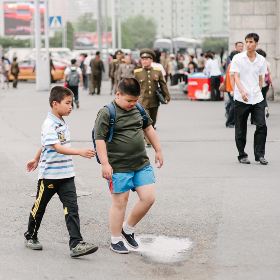 Overweight kid in Pyongyang | Scrolller